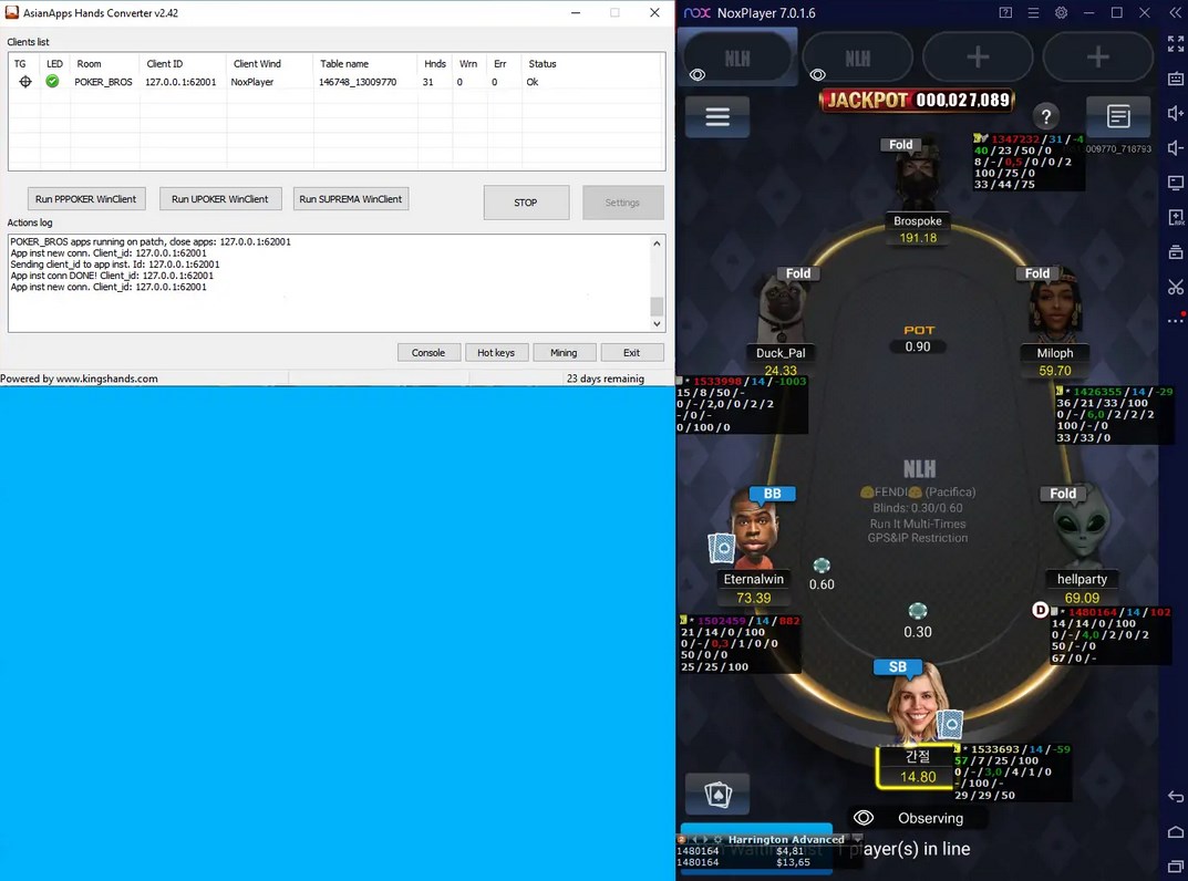 Does PokerTracker 4 work in PokerBros? | Poker Theory | Pokerenergy