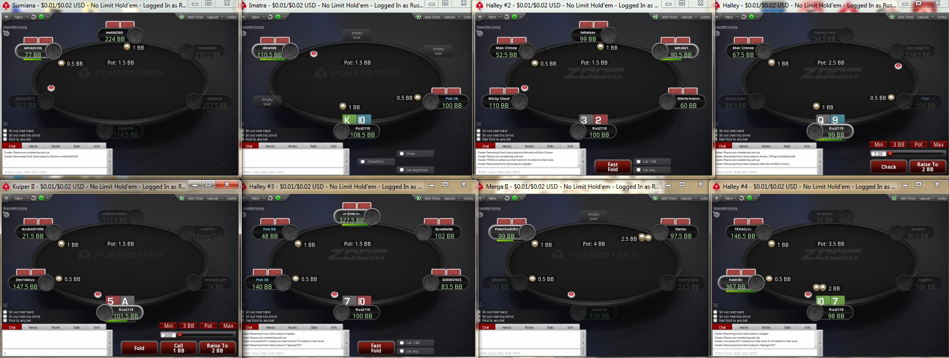 Rooms for multi-tabling: where and how many tables can you play in ...