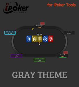 Gray Theme | Layouts for iPoker | Pokerenergy