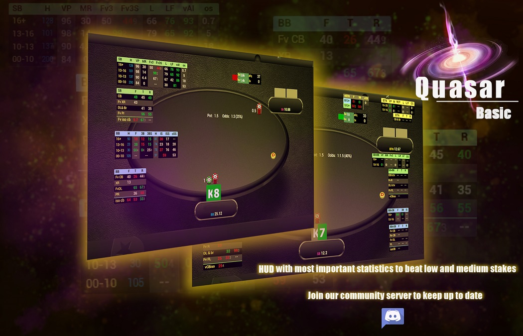 Quasar Basic HUD | Poker software | Pokerenergy