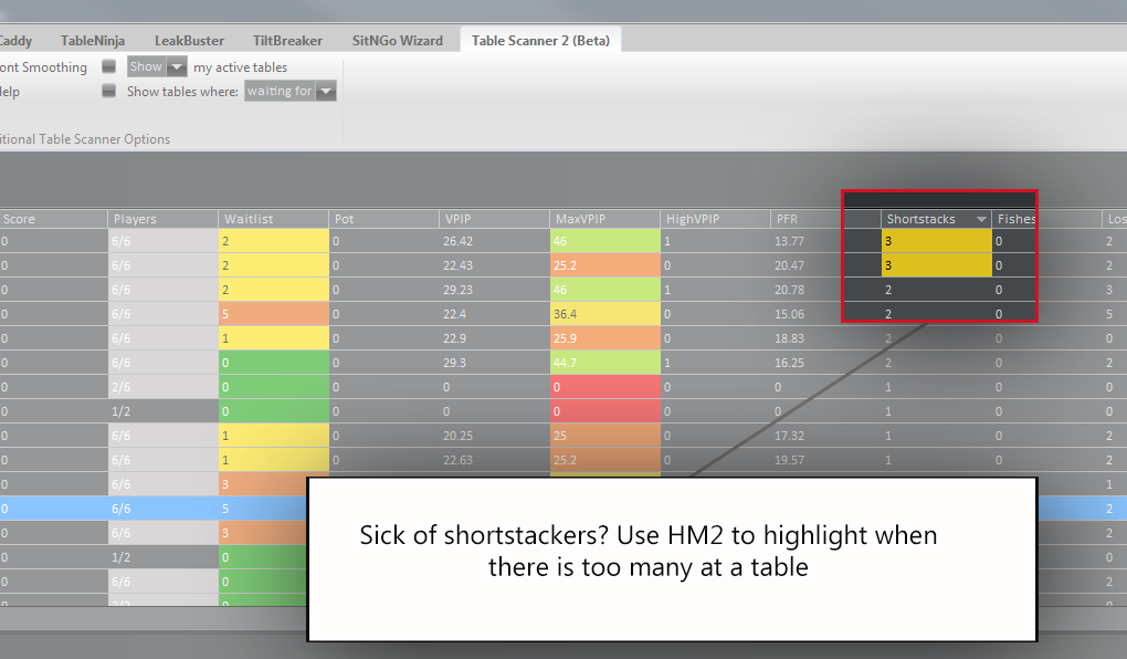 Local Scan - table scanner programe