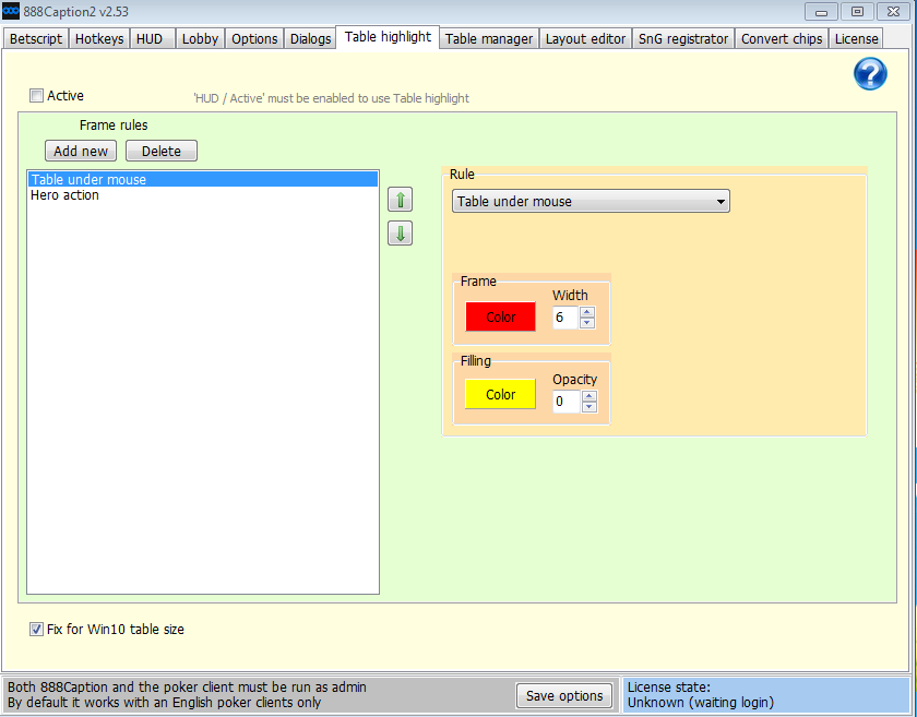 888Caption | Poker software | Pokerenergy