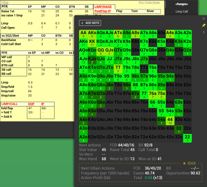 Hand2Note Pro.Tools ASIA HUD | Poker software | Pokerenergy
