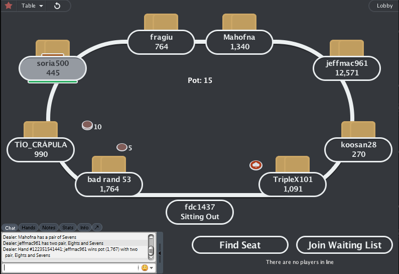 Flat Design 7 | Layouts for Pokerstars Aurora | Pokerenergy