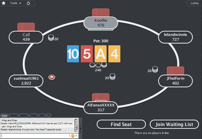 Flat Design 7 | Layouts for Pokerstars Aurora | Pokerenergy