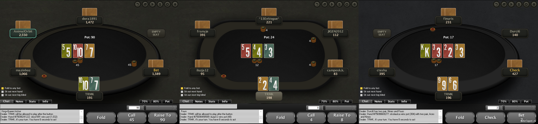 Comfortable Theme | Layouts for Pokerstars | Pokerenergy