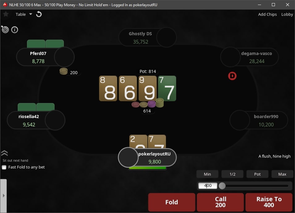 Dark Theme | Layouts for Pokerstars | Pokerenergy