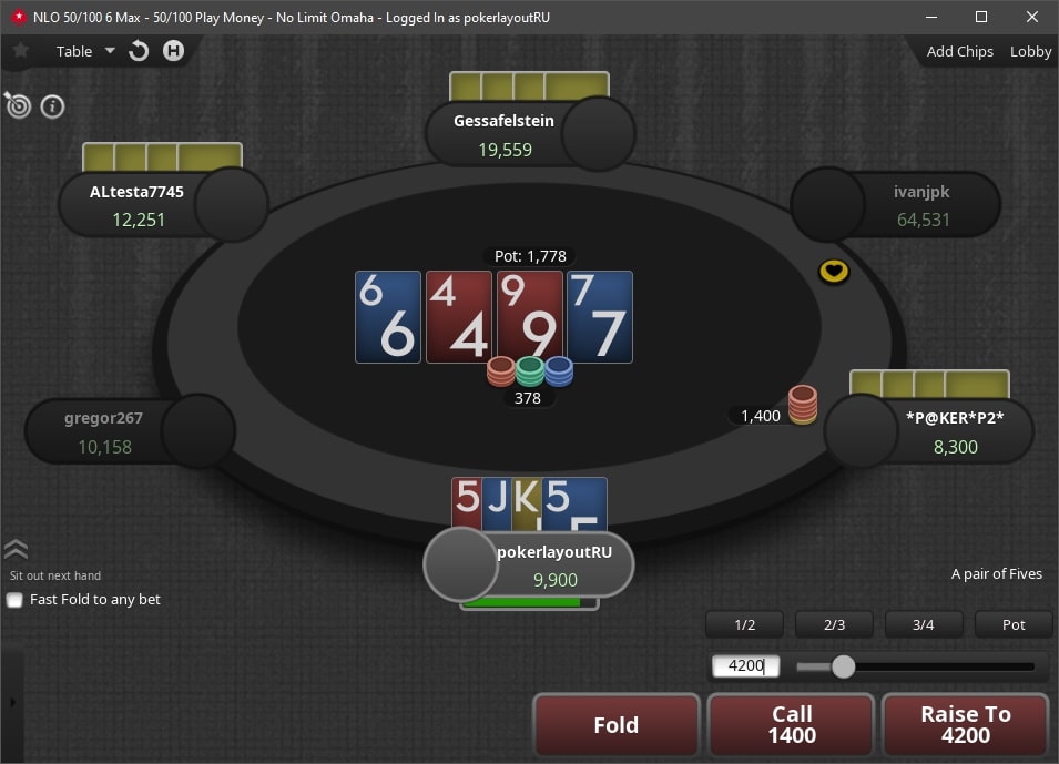 Nice Theme | Layouts for Pokerstars | Pokerenergy