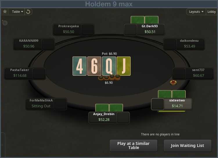 Comfortable Theme | Layouts for Pokerstars | Pokerenergy