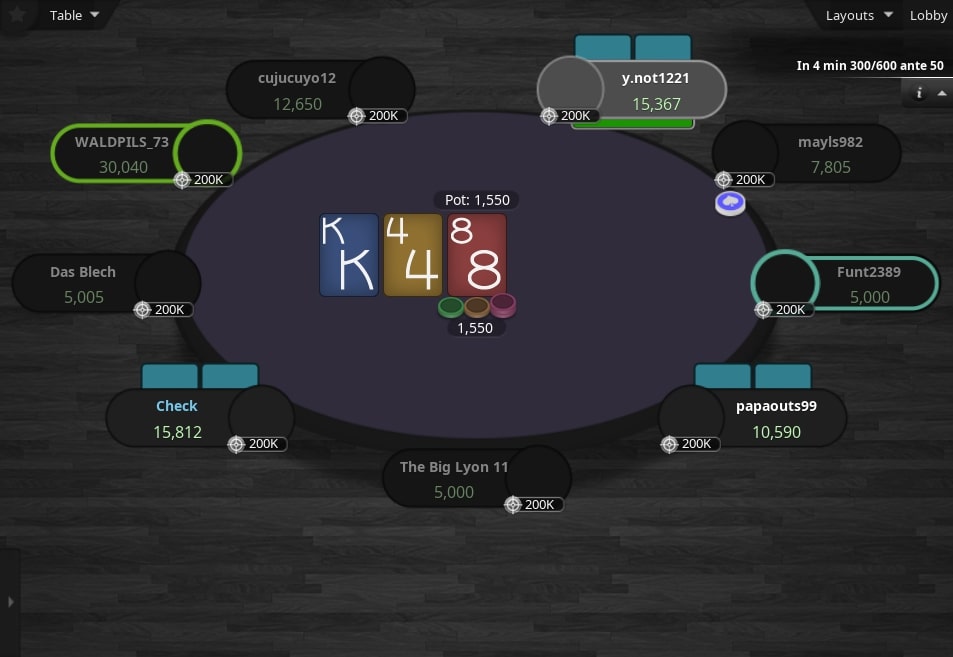Major Theme | Layouts for Pokerstars | Pokerenergy