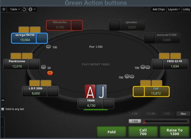 HM Classic theme | Layouts for Pokerstars | Pokerenergy