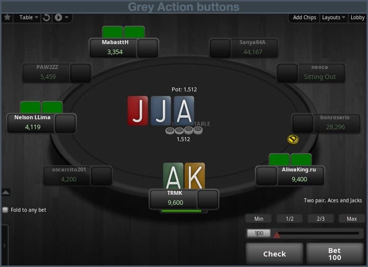 HM Classic theme | Layouts for Pokerstars | Pokerenergy