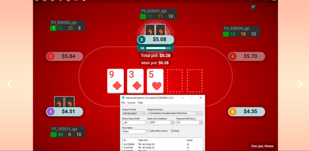 Advanced Ignition Converter | Poker software | Pokerenergy