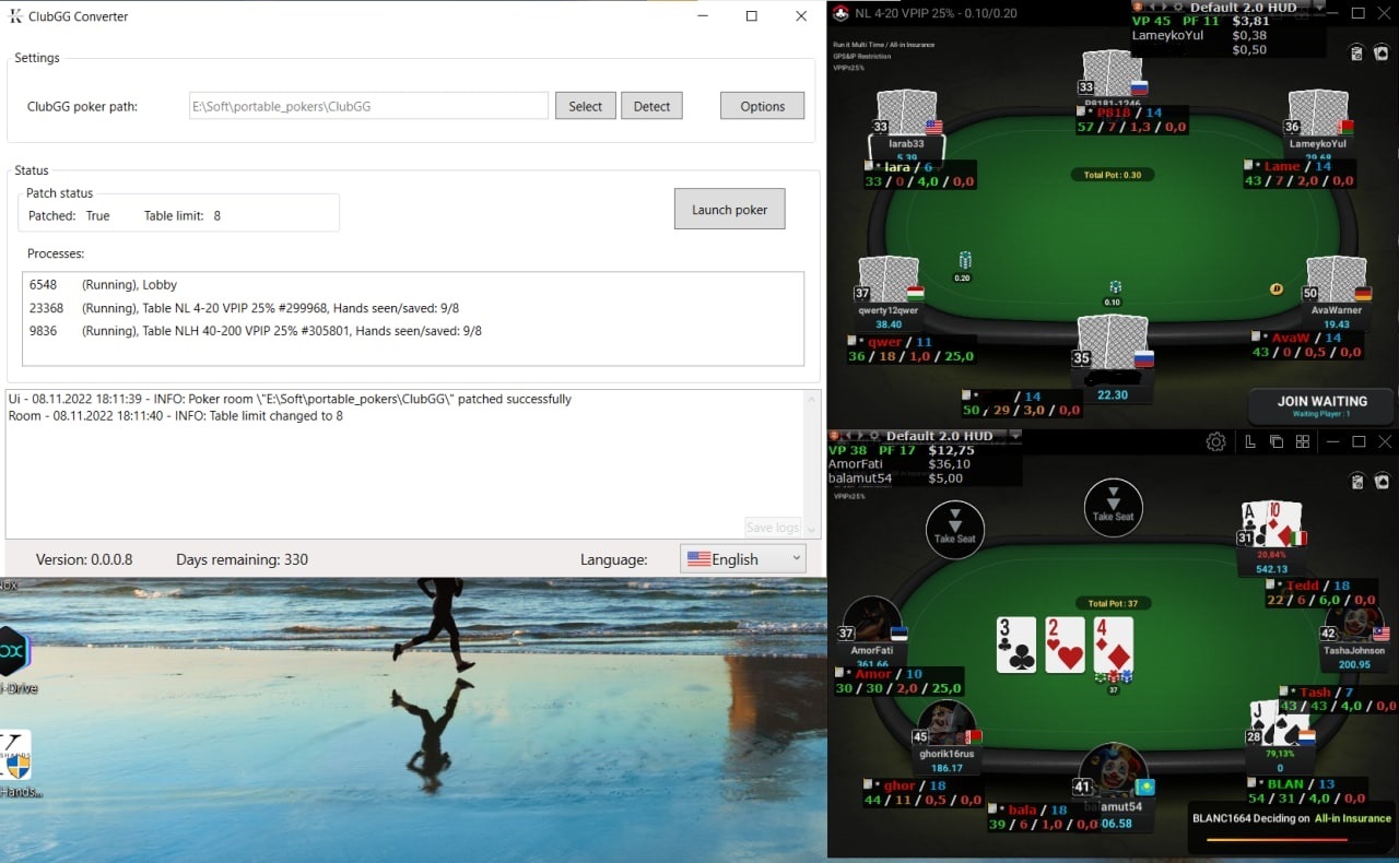 ClubGG converter | Poker software | Pokerenergy