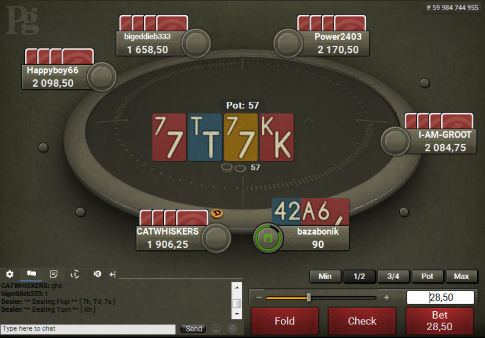 WOT theme | Layouts for Partypoker | Pokerenergy