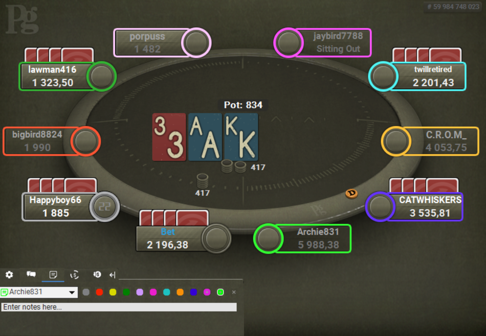 WOT theme | Layouts for Partypoker | Pokerenergy